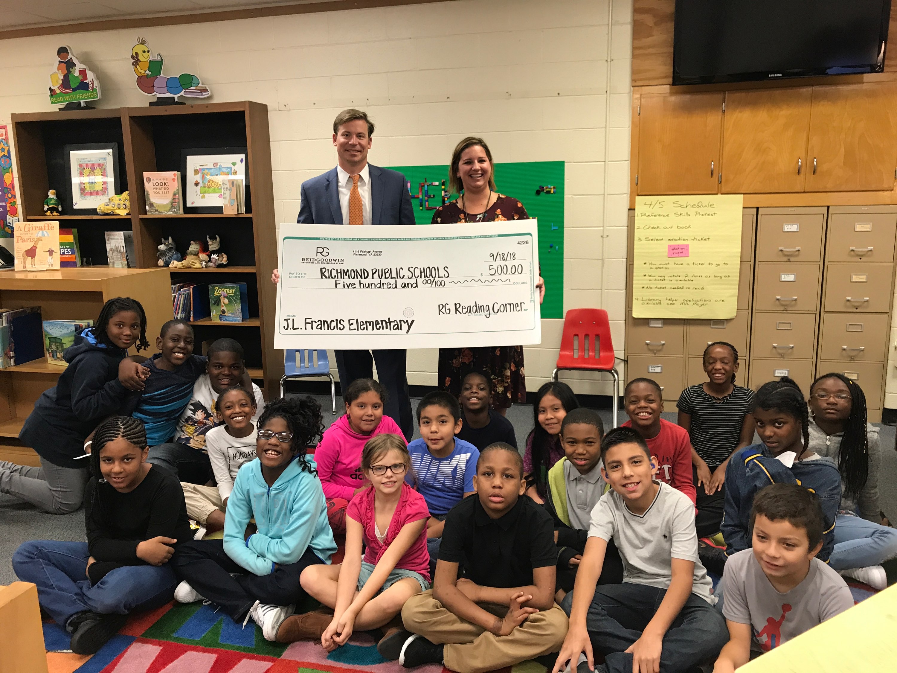 ReidGoodwin Reading Corner: August Recipient - ReidGoodwin