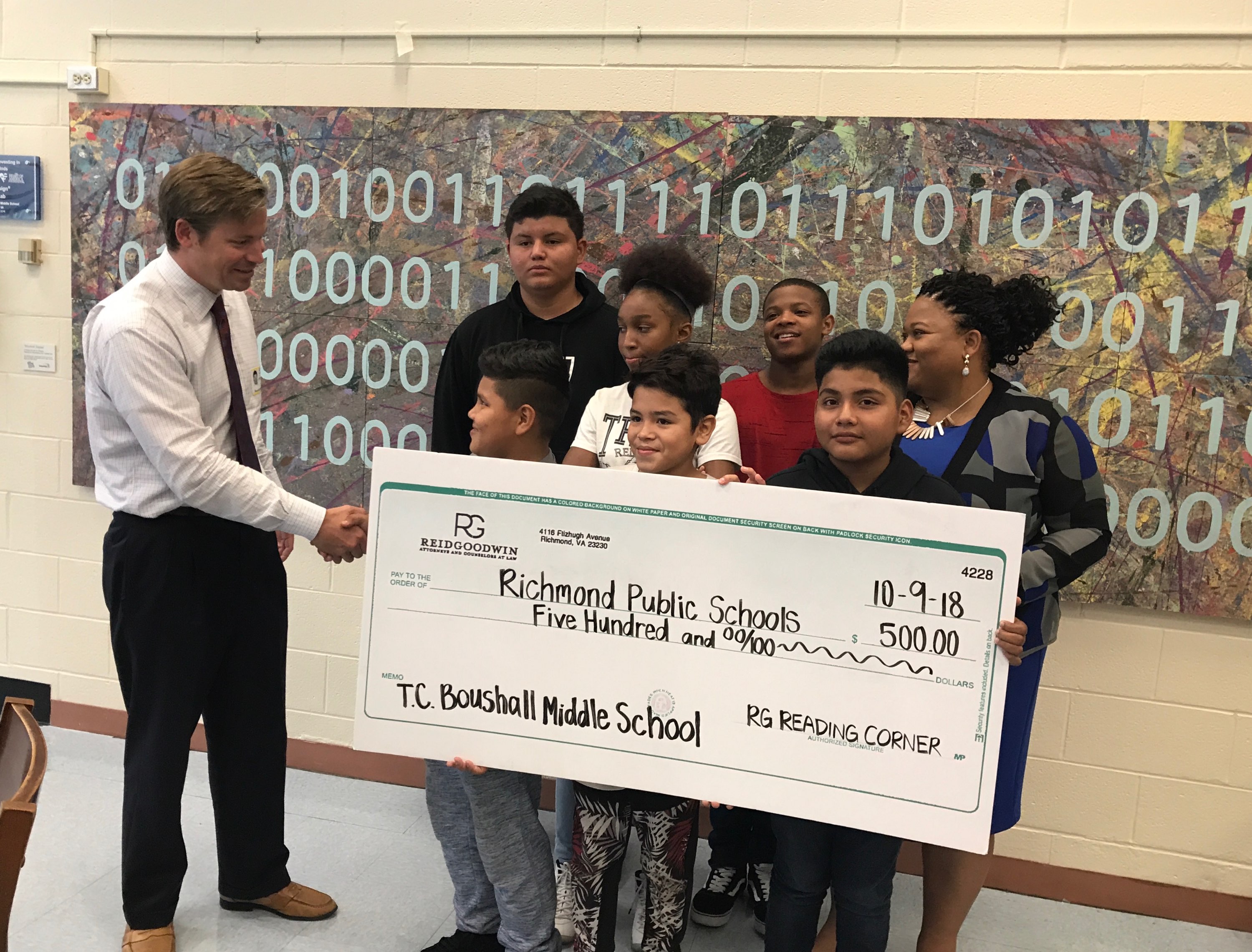 ReidGoodwin Reading Corner: September Recipient - ReidGoodwin