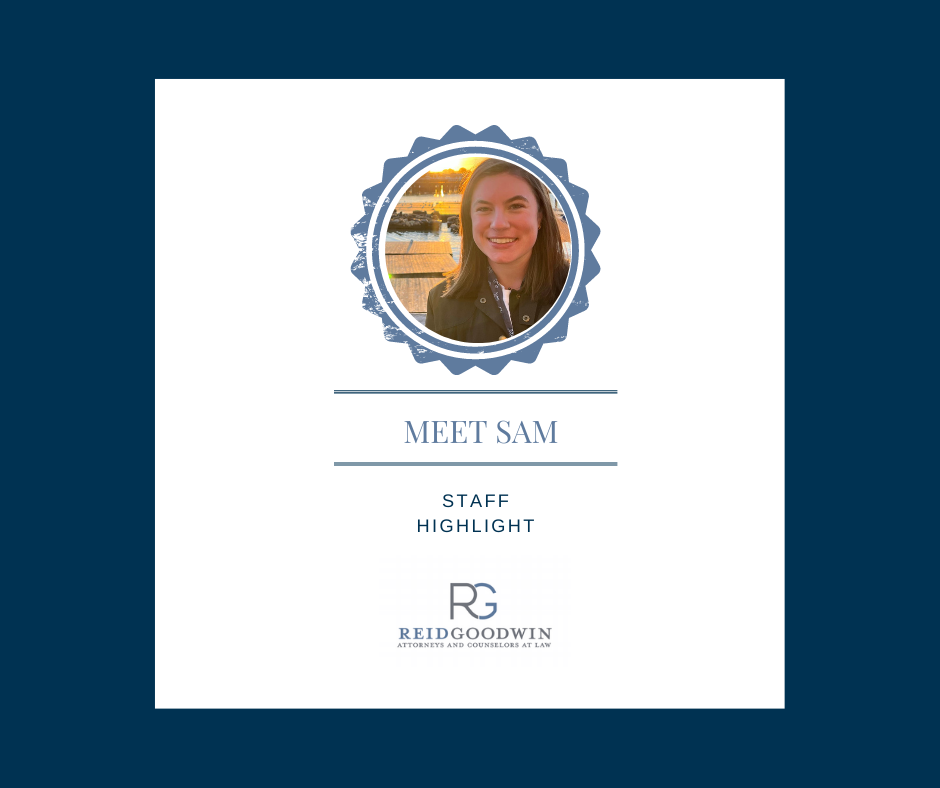 Staff Highlight: Meet Sam! - ReidGoodwin