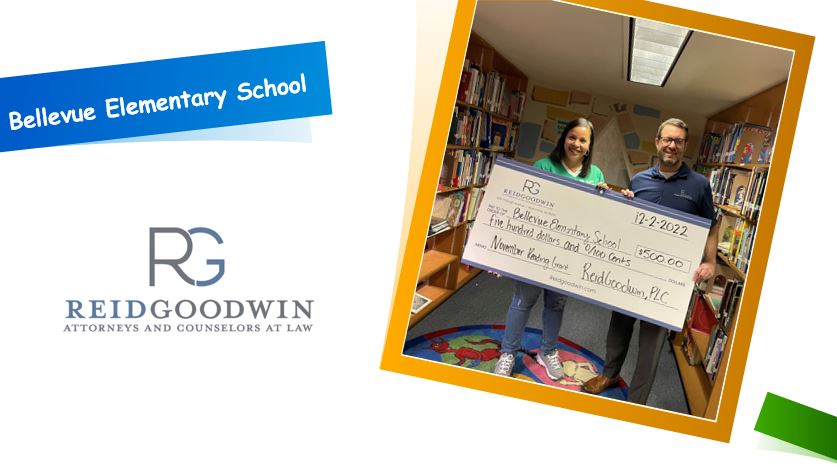 Bellevue Elementary School Wins Recent Reading Grant - ReidGoodwin